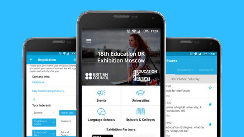 Study UK Exhibitions App | British Council