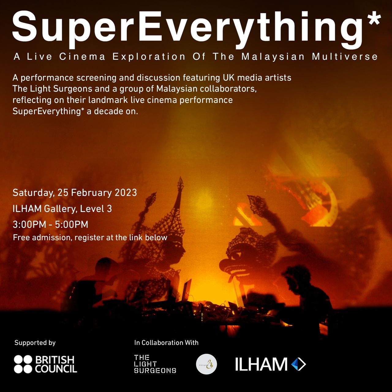 SuperEverything* A Live Cinema Exploration Of The Malaysian Multiverse | British Council